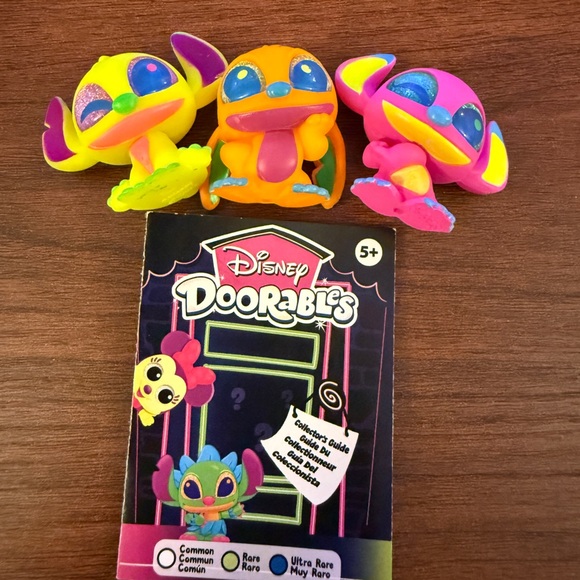 Disney | Toys | Disney Doorables Neon Stitch Trio | Poshmark
